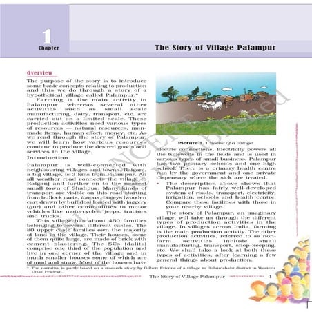 Economics class 9 | PDF