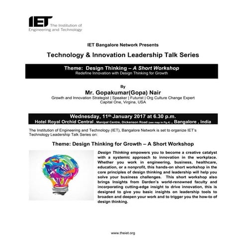 Design Thinking - A Short Workshop | PDF