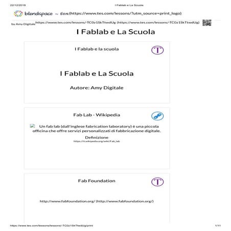 I fablab e gli atelier creativi | PDF