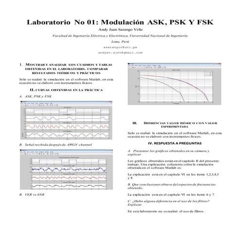 Informe Laboratorio Telecomunicaciones II | DOCX