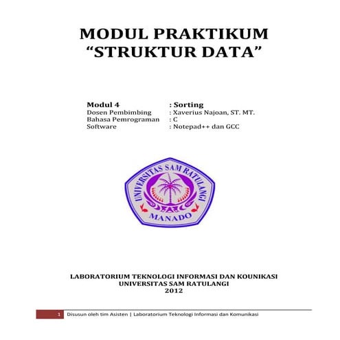 Ifc modul 4(sotring) | PDF