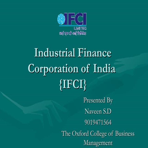 IFCI | PPT