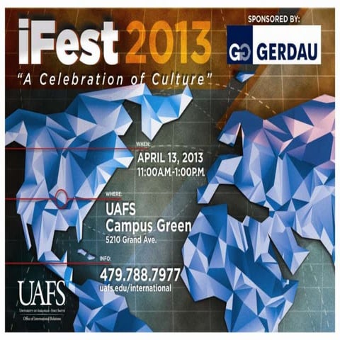 ifest 2013 at UAFS | PPTX
