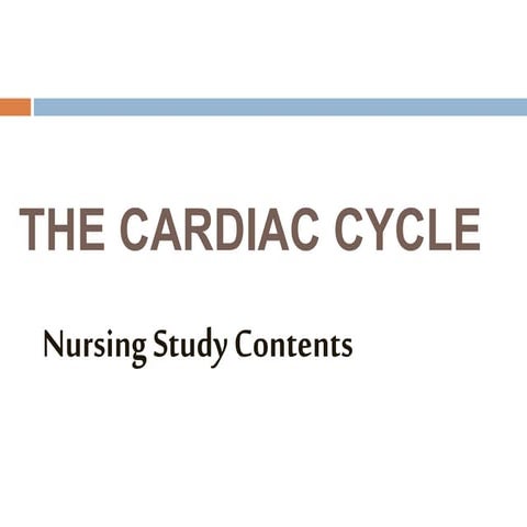 Cardiac cycle | PPT