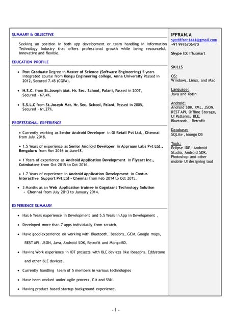 Mahmoud Ibrahim-CV | PDF