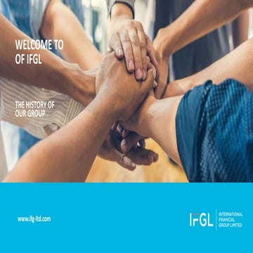 IFGL history -RL360 Services, RL360, Ardan and FPI | PPT