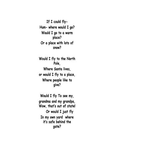 If i could fly | PPT