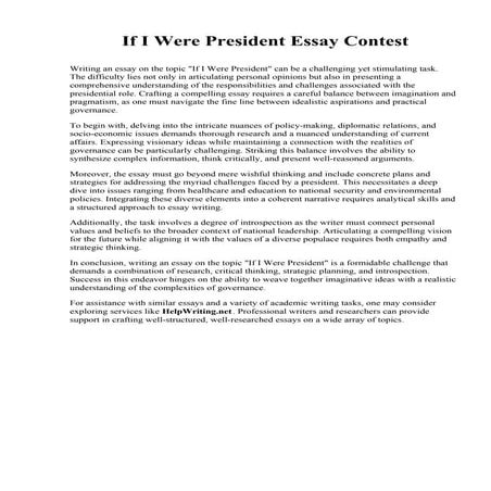 If I Were President Essay Contest.pdf