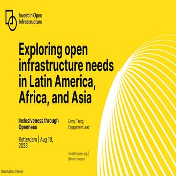 IFLA ARL Satellite conference 2023: Exploring open infrastructure in ...