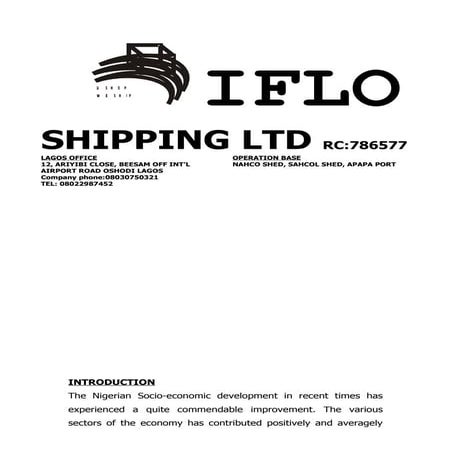 IFLO AIR LOGISTICS SOLUTION | PDF