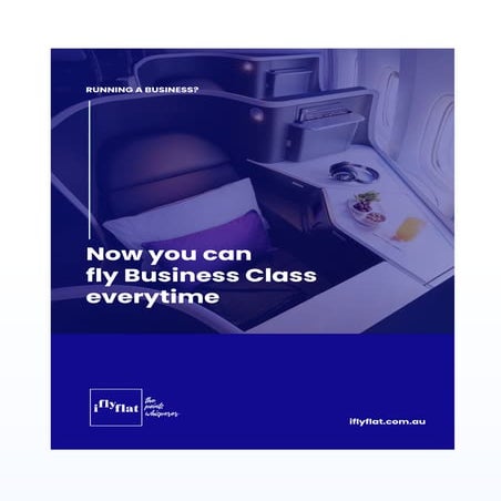 How to fly business class everytime - iFLYflat Points Zoom | PDF