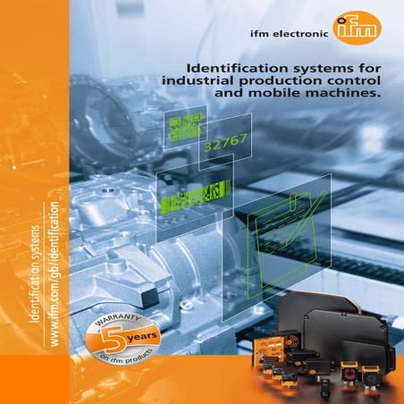 Identification systems for industrial production control and mobile ...