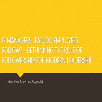 followership | PPTX