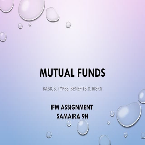 Introduction to Mutual Funds | PDF