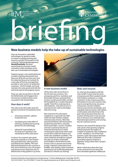 Solar farm business plan example | PDF | Gas and Electric | Home Utilities