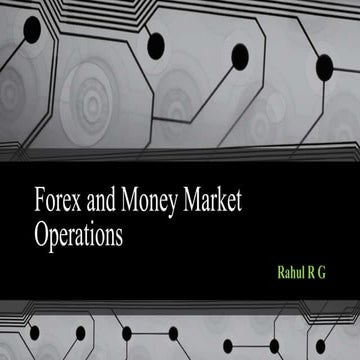 Forex and Money Market | PPT