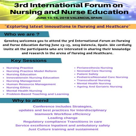 3RD INTERNATIONAL FORUM ON NURSING AND NURSE EDUCATION | PDF