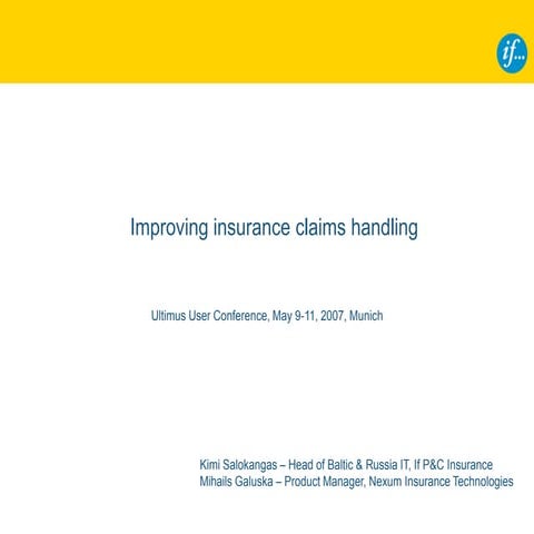CASCO insurance claims handling | PDF | Motor Insurance | Insurance