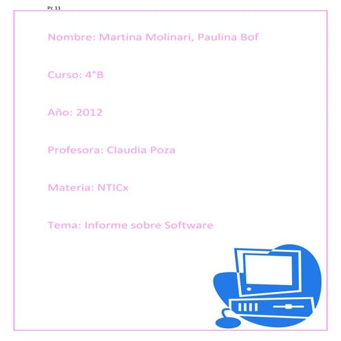 Definicion de software | DOCX