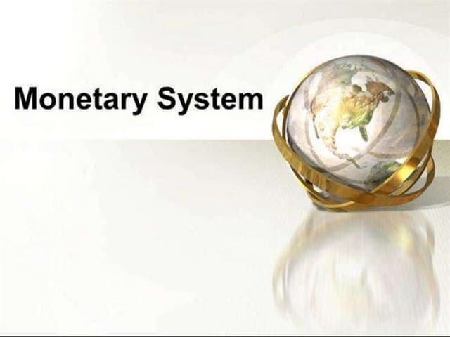 Evolution of international monetary system | PDF