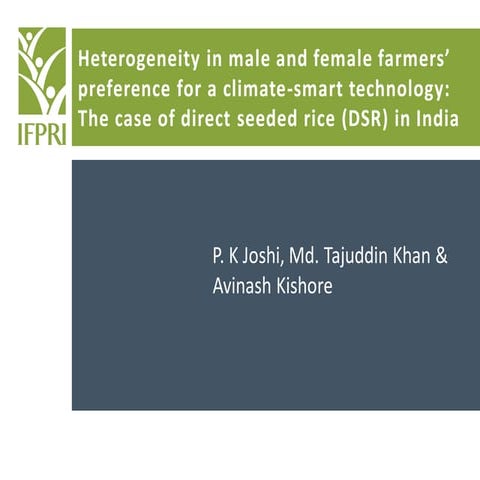 Climate change impacts and Adaptation strategies to build the ...