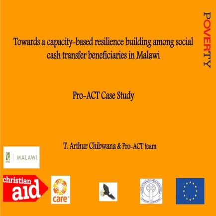 Targeting and the Productive Safety Nets Programme (PSNP) | PPTX