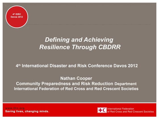 Proposed Local Disaster Risk Reduction Management Planning Process | PPTX