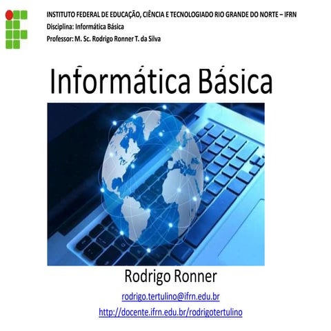 Informatica Básica Aplicada no Contexto das Desigualdades sociais | PPTX