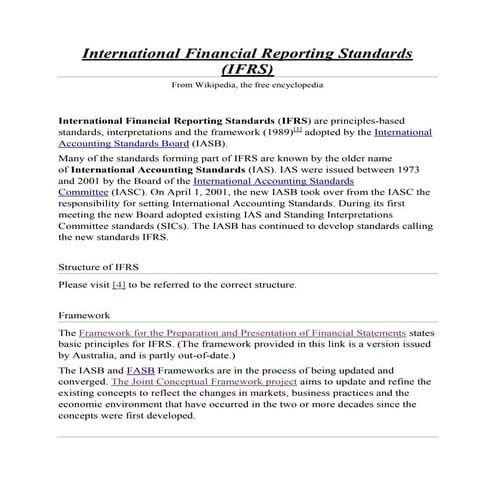 IFRS | PDF