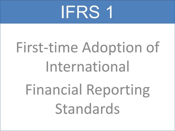 IFRS 1 | PDF