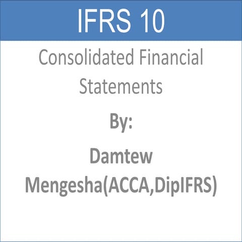 Ifrs10 | PPTX