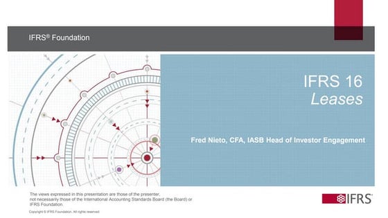 IFRS 16 Leases Presentation | PPT