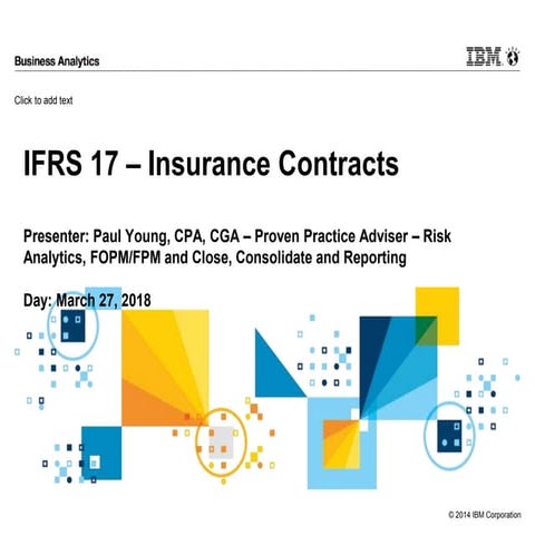 IFRS 17 - Accounting for Insurance Contracts - Solutions | PPTX