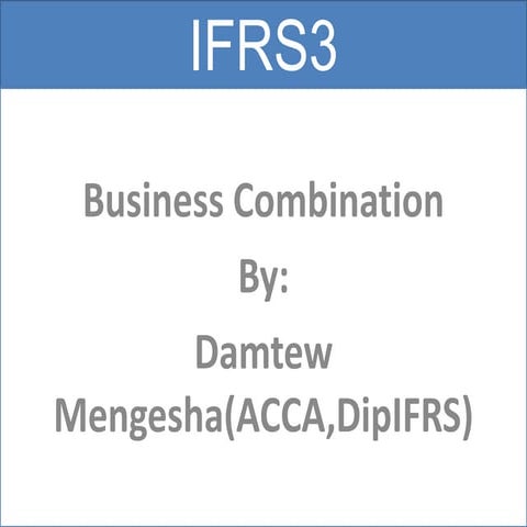Ifrs3 | PPTX