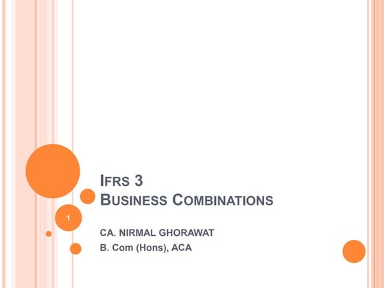IAS-1: Presentation of Financial Statements | PPT