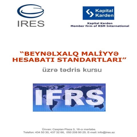 Ifrs presentation | PPSX