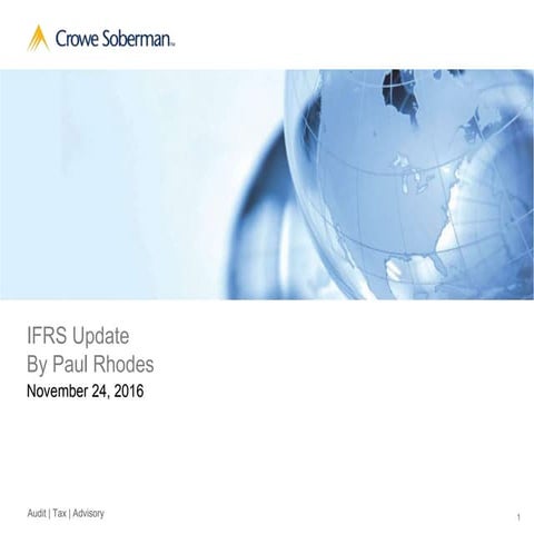 IFRS 12 disclosure of interest in other entities | PPTX