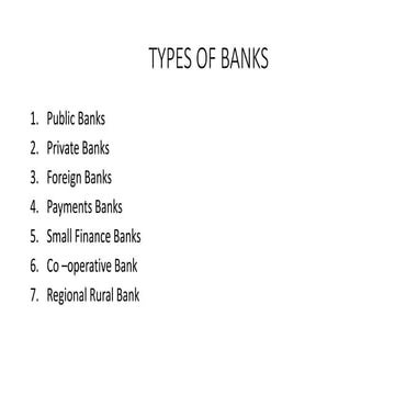 list of public banks | PPT