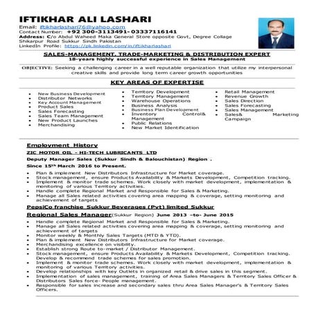 Iftikhar Ali Lashari - Sukkur | PDF