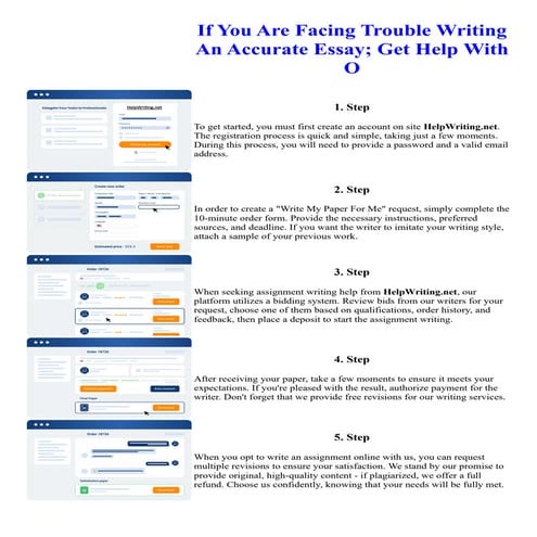 If You Are Facing Trouble Writing An Accurate Essay Get Help With O | PDF