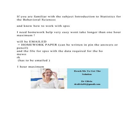 If you are familiar with the subject Introduction to Statistics for .docx | Homework and Study ...