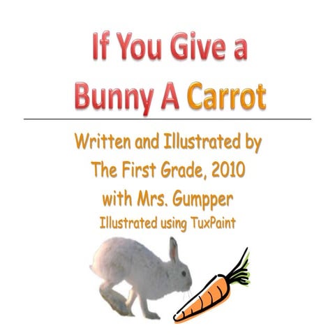 If you give a bunny a carrot | PPTX