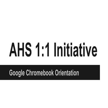 Chromebook care powerpoint | PDF