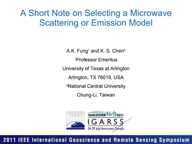 Igarss-Slides-2011-Fung.ppt Igarss-Slides-2011-Fung.ppt