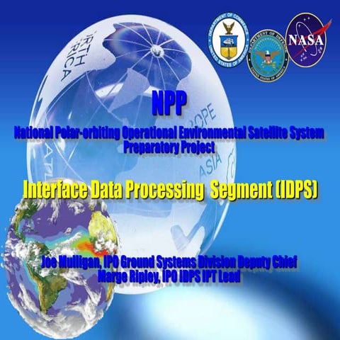 MO3.L10 - NATIONAL POLAR-ORBITING OPERATIONAL ENVIRONMENTAL SATELLITE ...