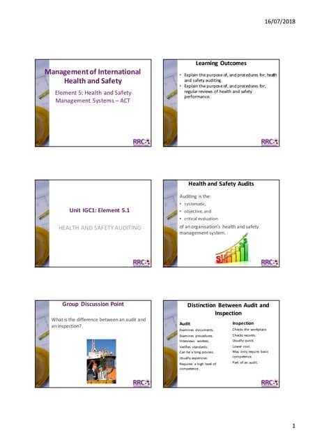 nebosh Igc1 element 4 | PDF