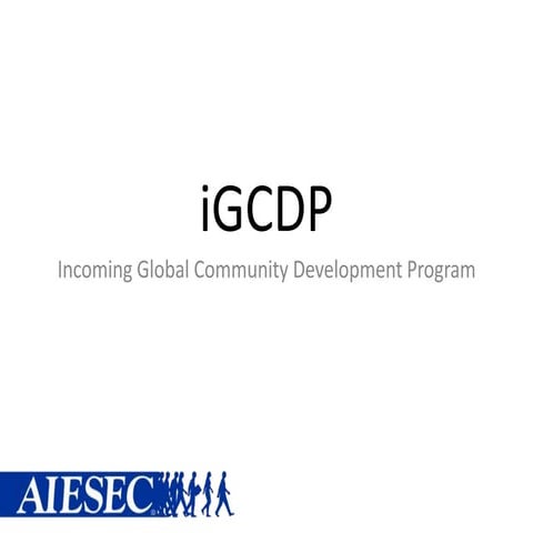 Igcdp | PPT