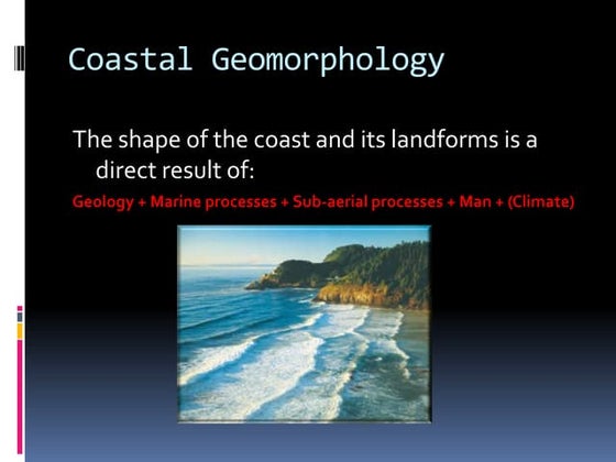 COASTAL LANDFORMS.pptx | Geography | Science