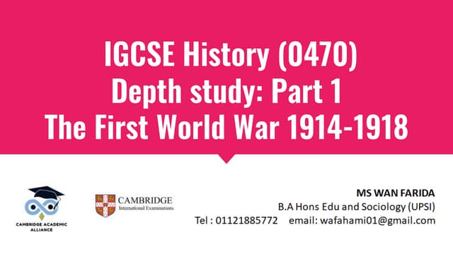 HISTORY IGCSE REVISION - MODEL PAPER 4 - HITLER DOMINATING GERMANY BY ...
