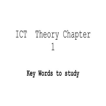 IGCSE Information and communication Key words.pptx